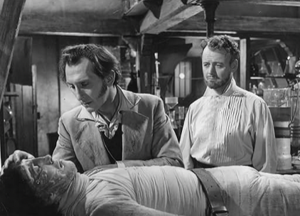The Curse of Frankenstein (1957) – Baron Bones-and-Brains Meets Tame ...